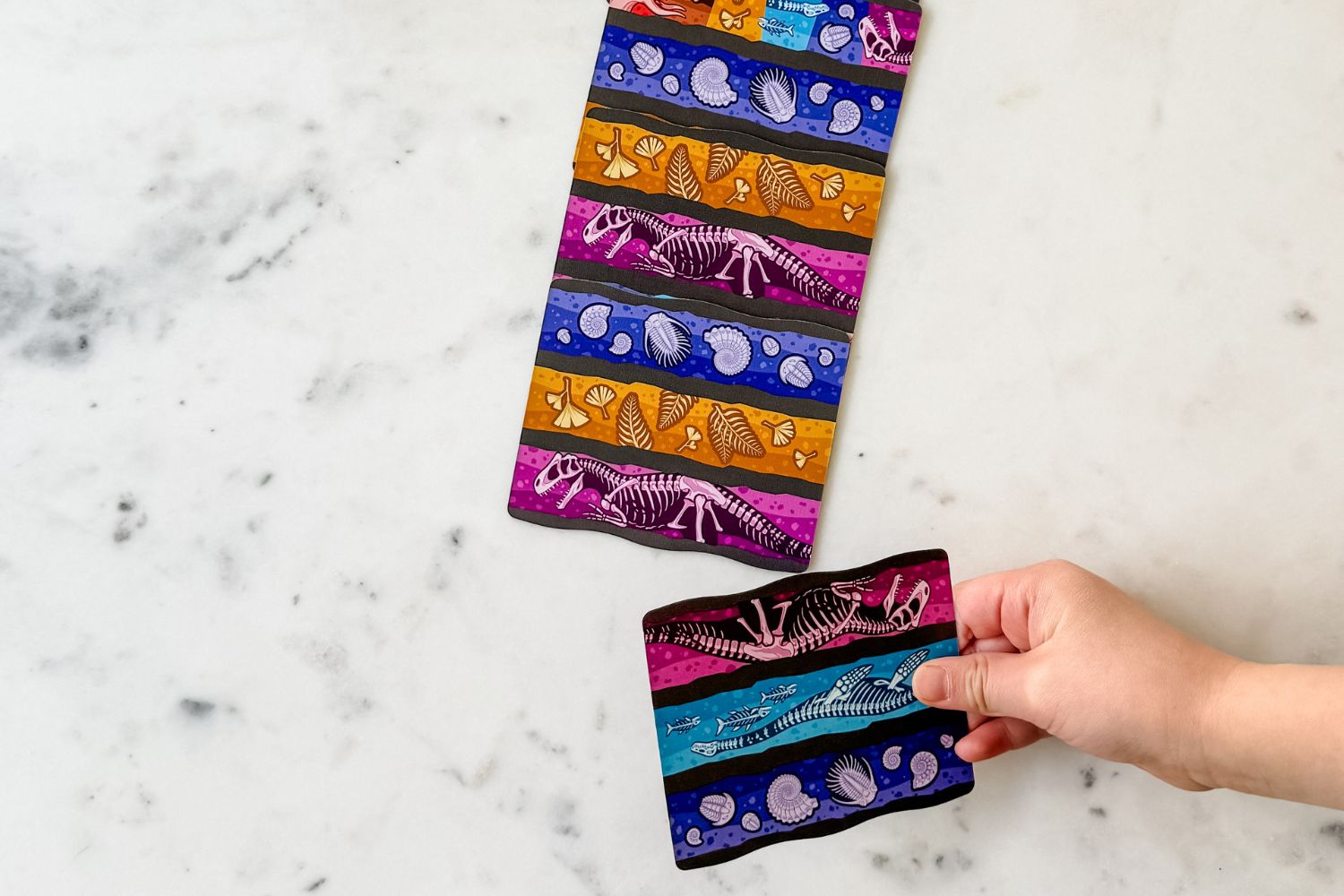 The Making of Fossil Card Game, Fossil Sweep! – SimplyFun