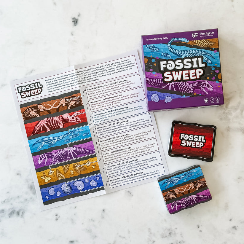 Fossil Sweep dinosaur strategy game – SimplyFun