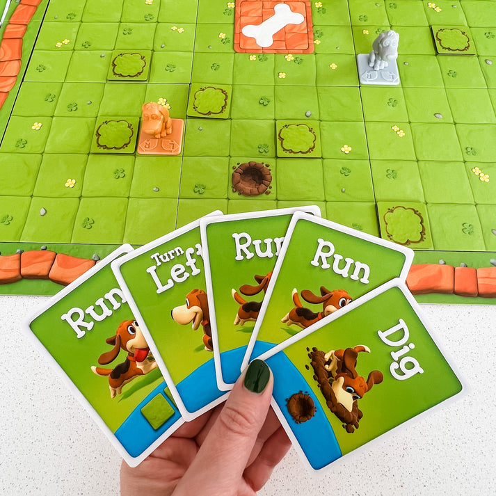 Team Digger early coding game – SimplyFun